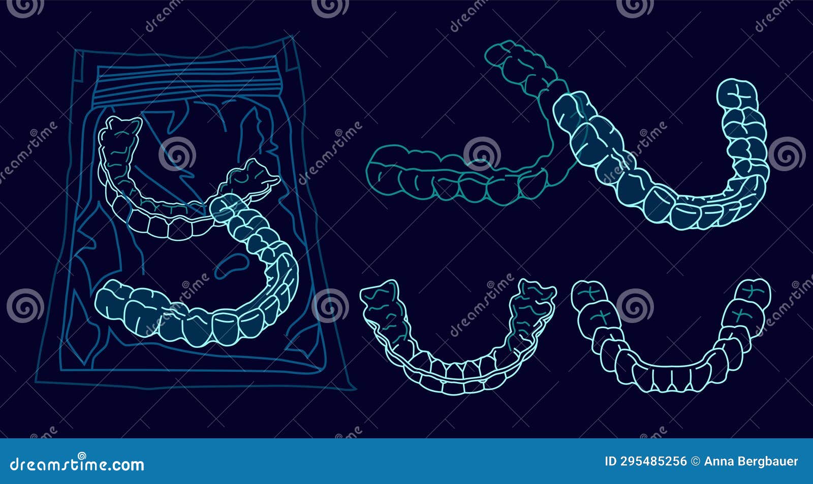 Orthodontic Silicone Trainer. Invisible Braces Aligner, Retainer ...