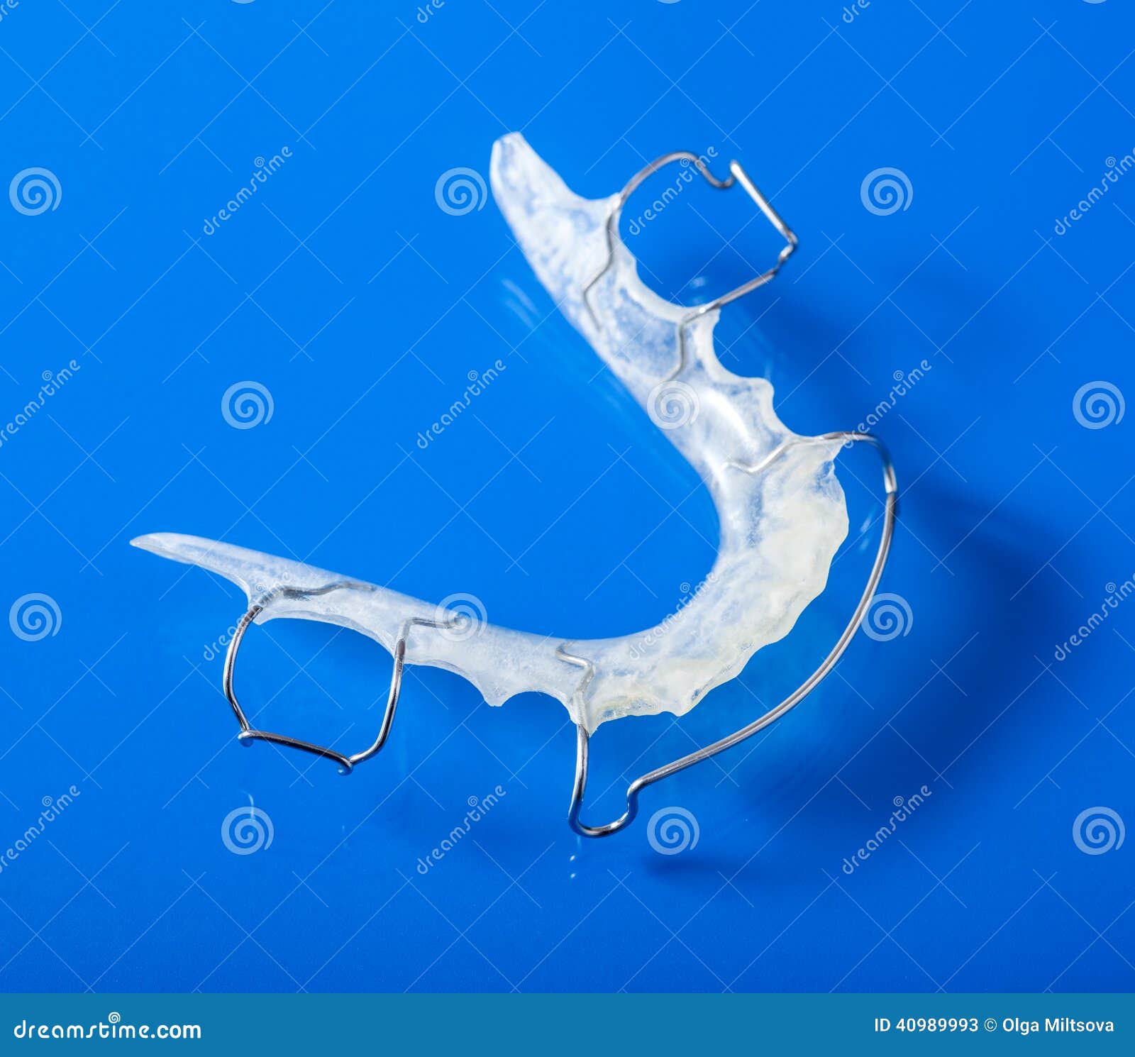 Orthodontic Teeth Retainer Brace Bracket Stock Image - Image of brace ...