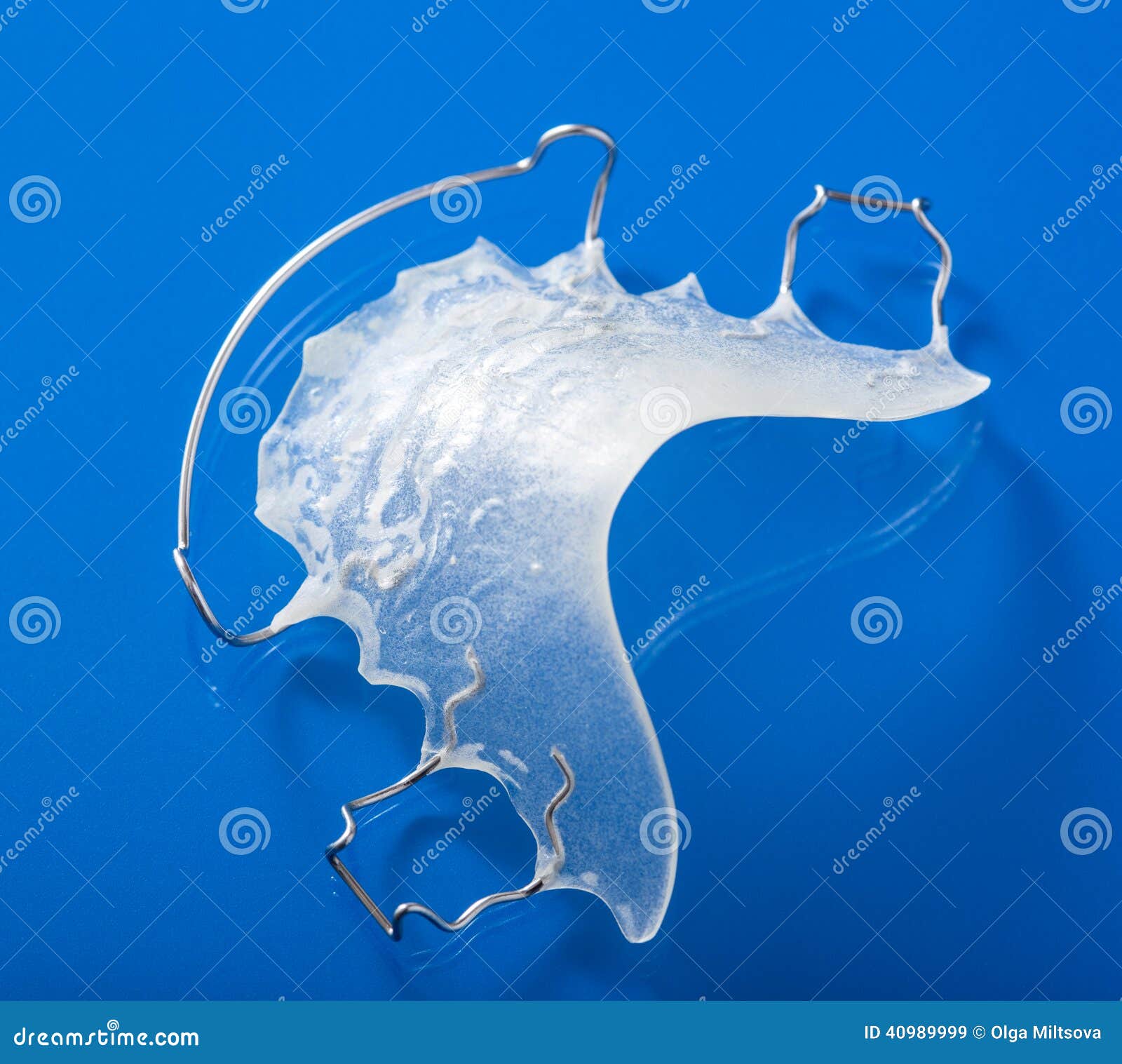 Orthodontic Teeth Retainer Brace Bracket Stock Image - Image of teeth ...