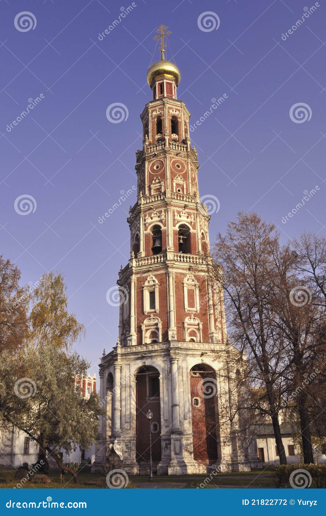 Orthodox bell-tower stock photo. Image of octagonal, religion - 21822772