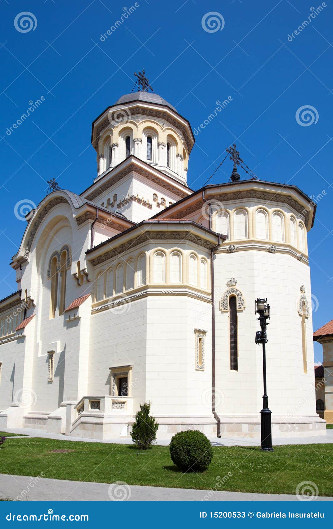 Orthodox Cathedral in Alba Iulia Stock Image - Image of basilica ...