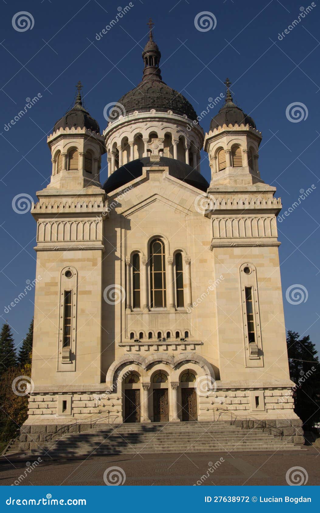 Orthodox Cathedral, Cluj-Napoca Stock Photo - Image of dome, clujnapoca ...
