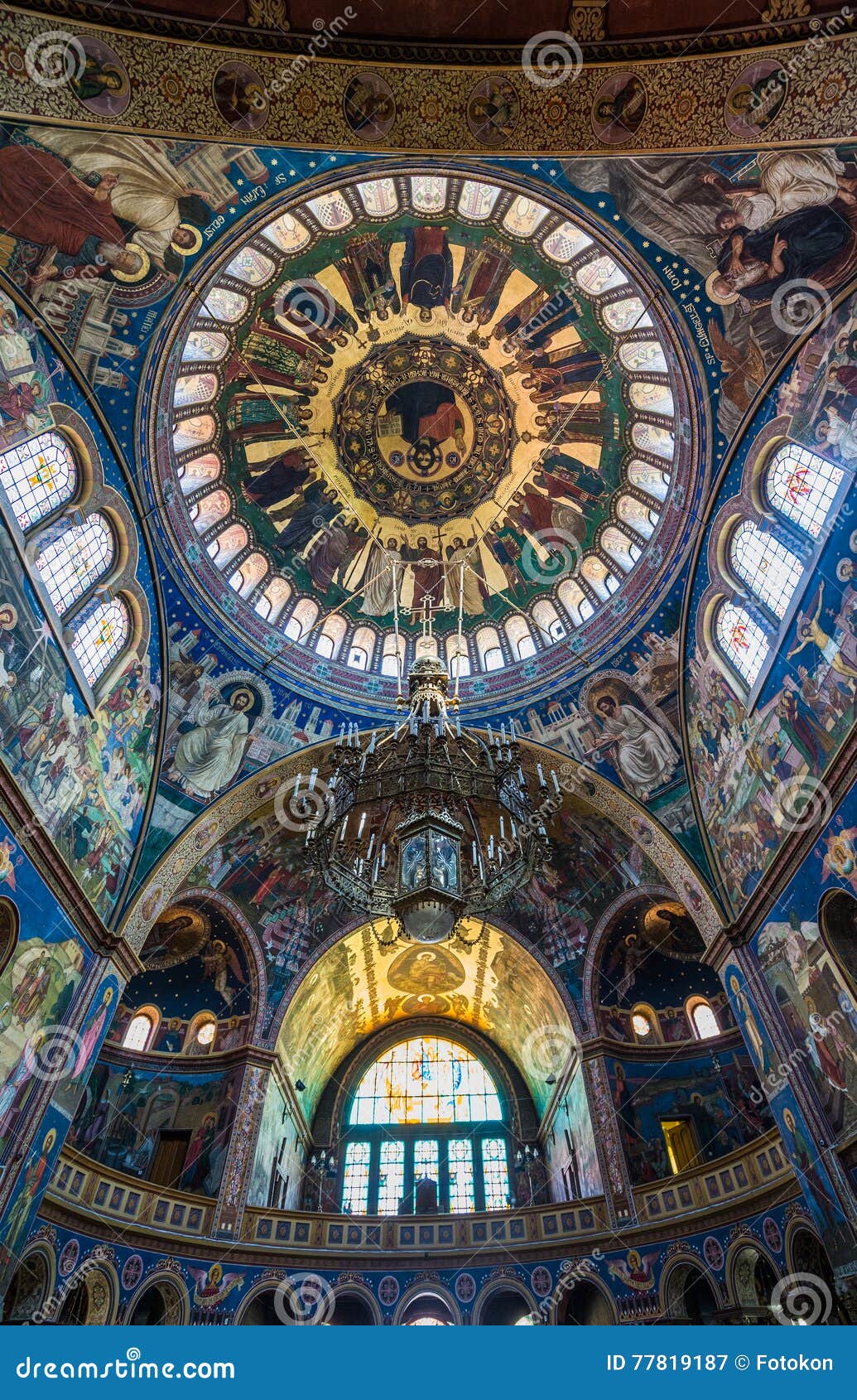 Orthodox Cathedral in Sibiu Stock Image - Image of ardeal, southeast ...