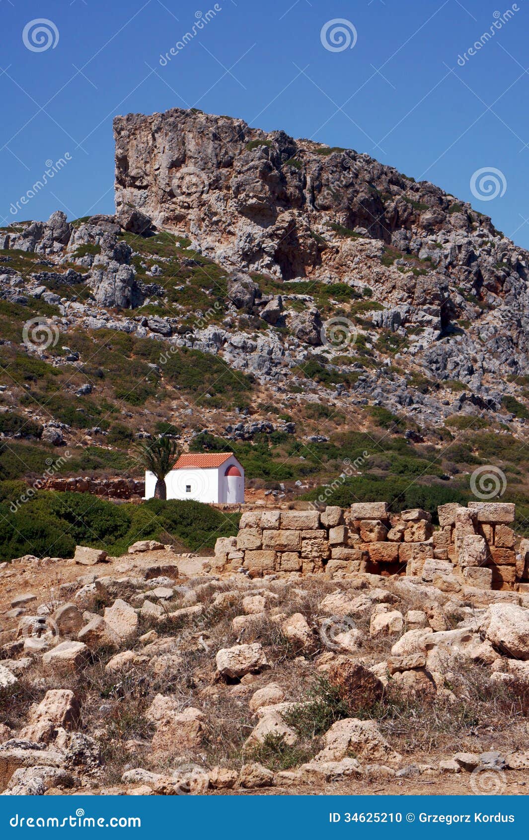 Orthodox Chapel in the Mountains Stock Photo - Image of chapel, edge ...