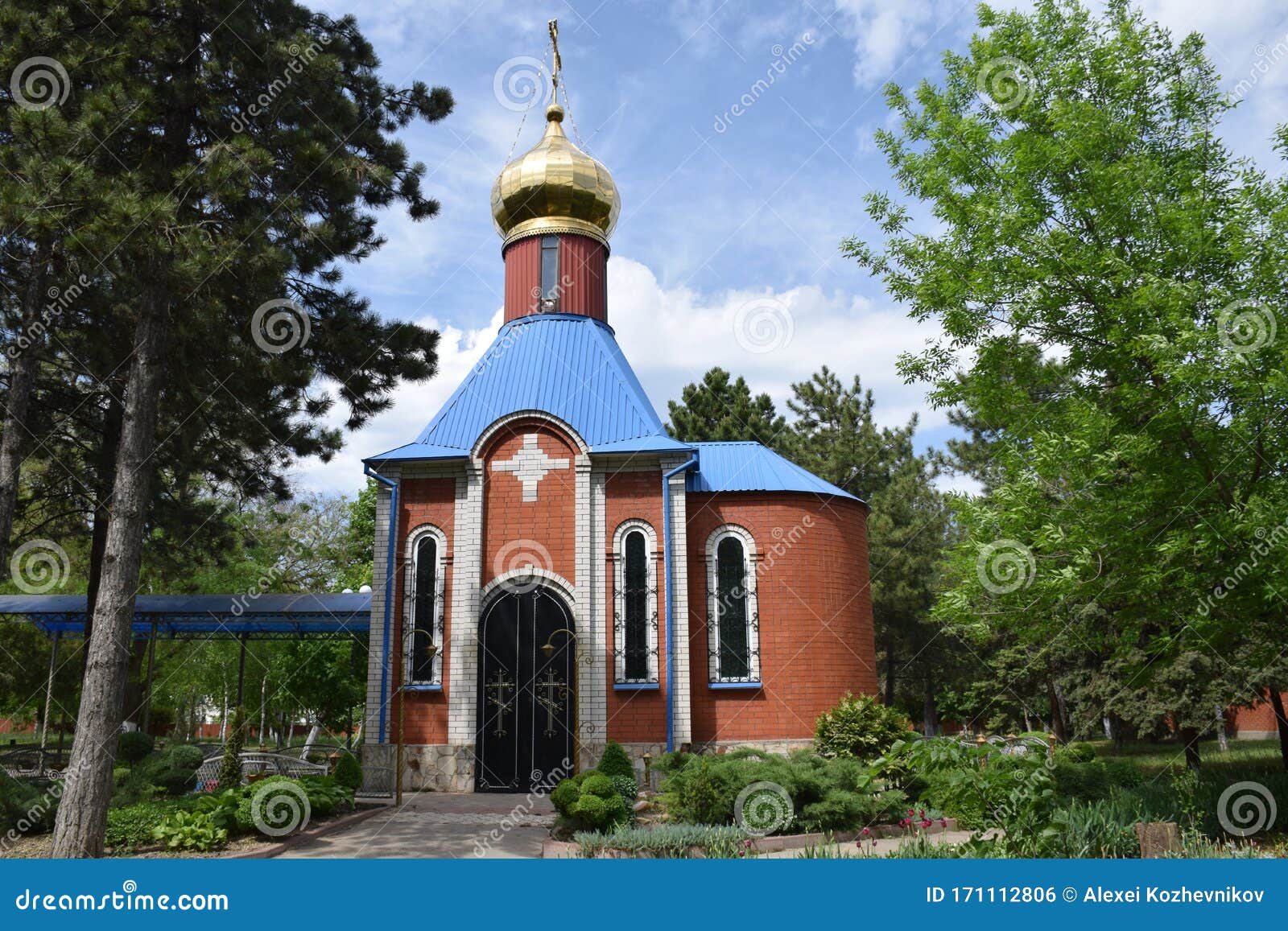Orthodox chapel stock photo. Image of facade, chapel - 171112806