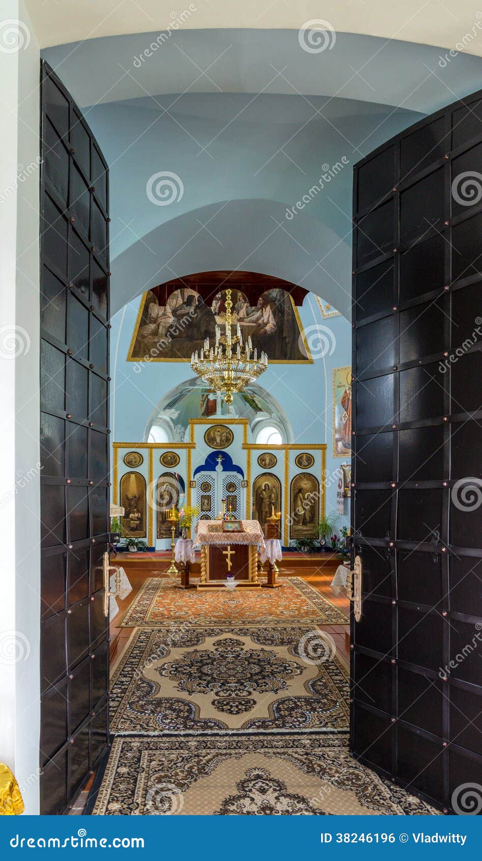 Orthodox Christian Monastery Stock Photo - Image of mgarskymonastery ...