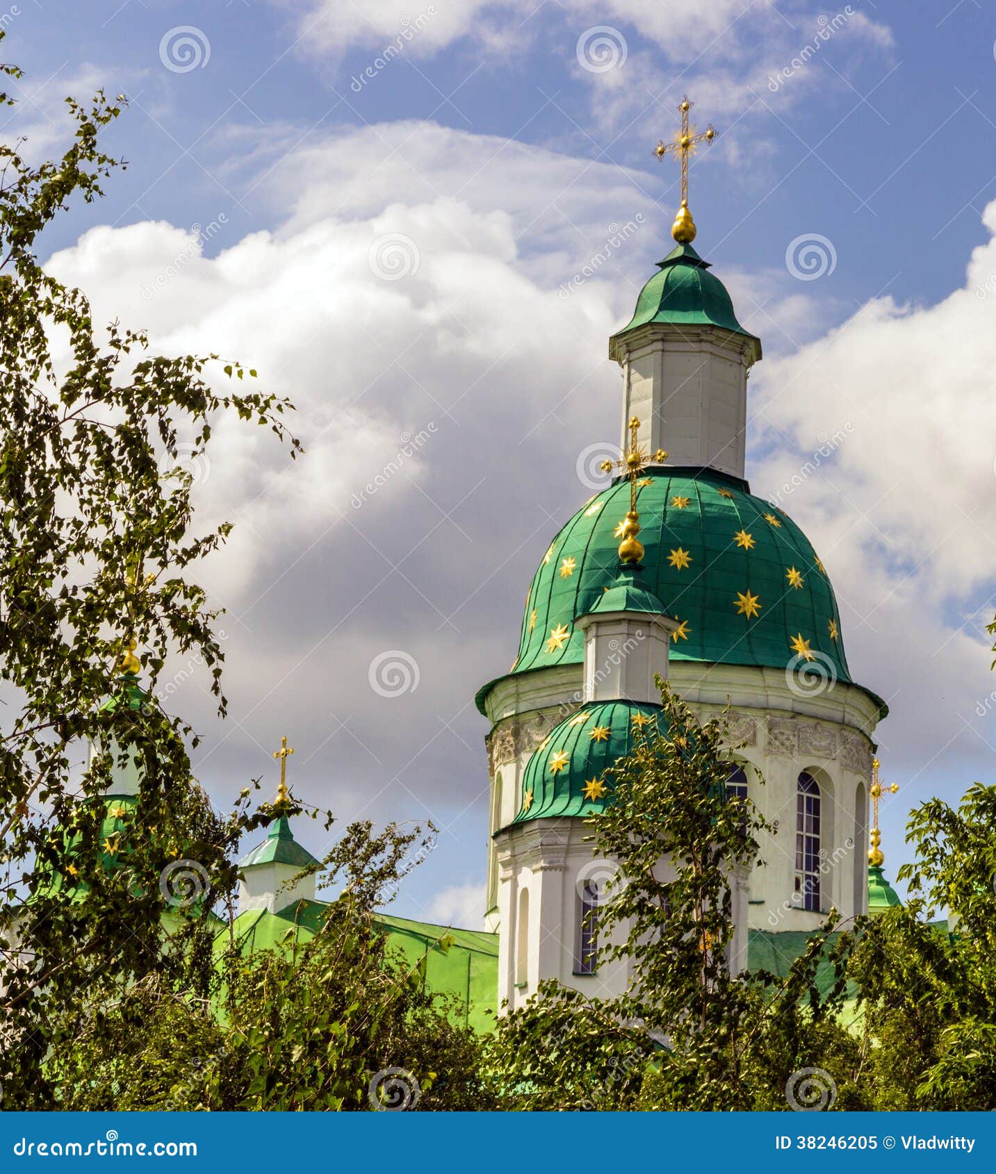 Orthodox Christian Monastery Stock Image - Image of cultural, orthodox ...
