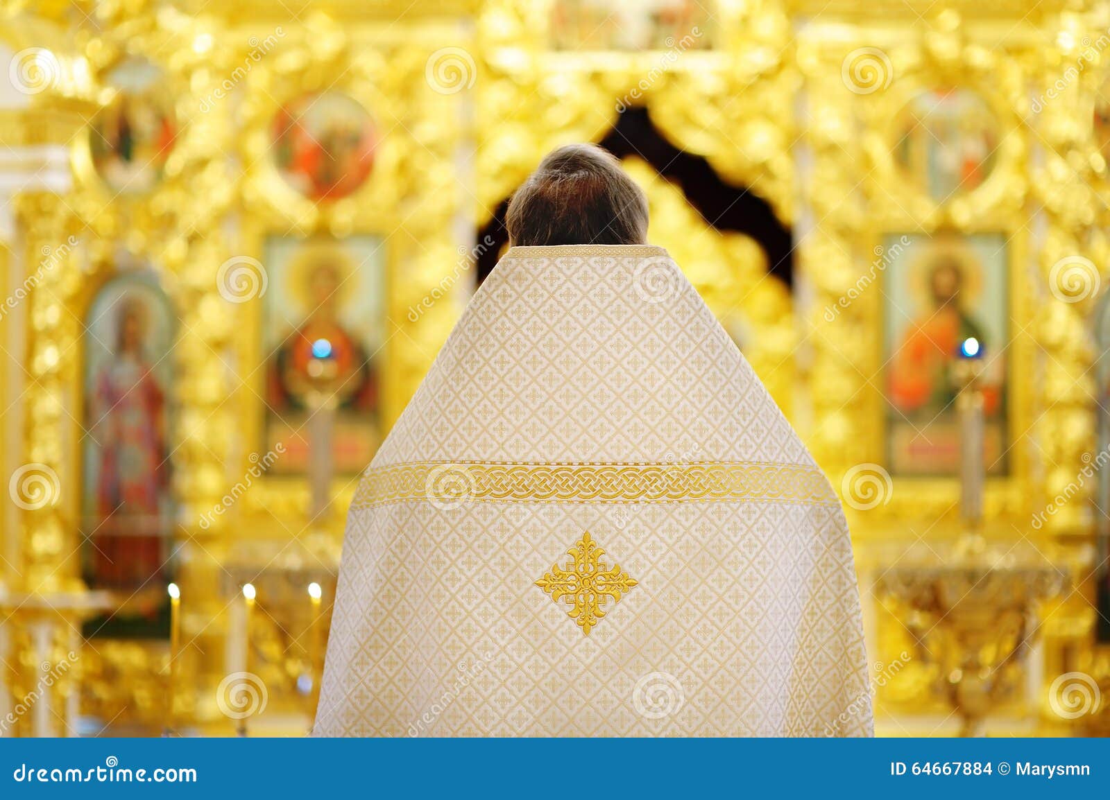 Orthodox christian priest stock photo. Image of church - 64667884