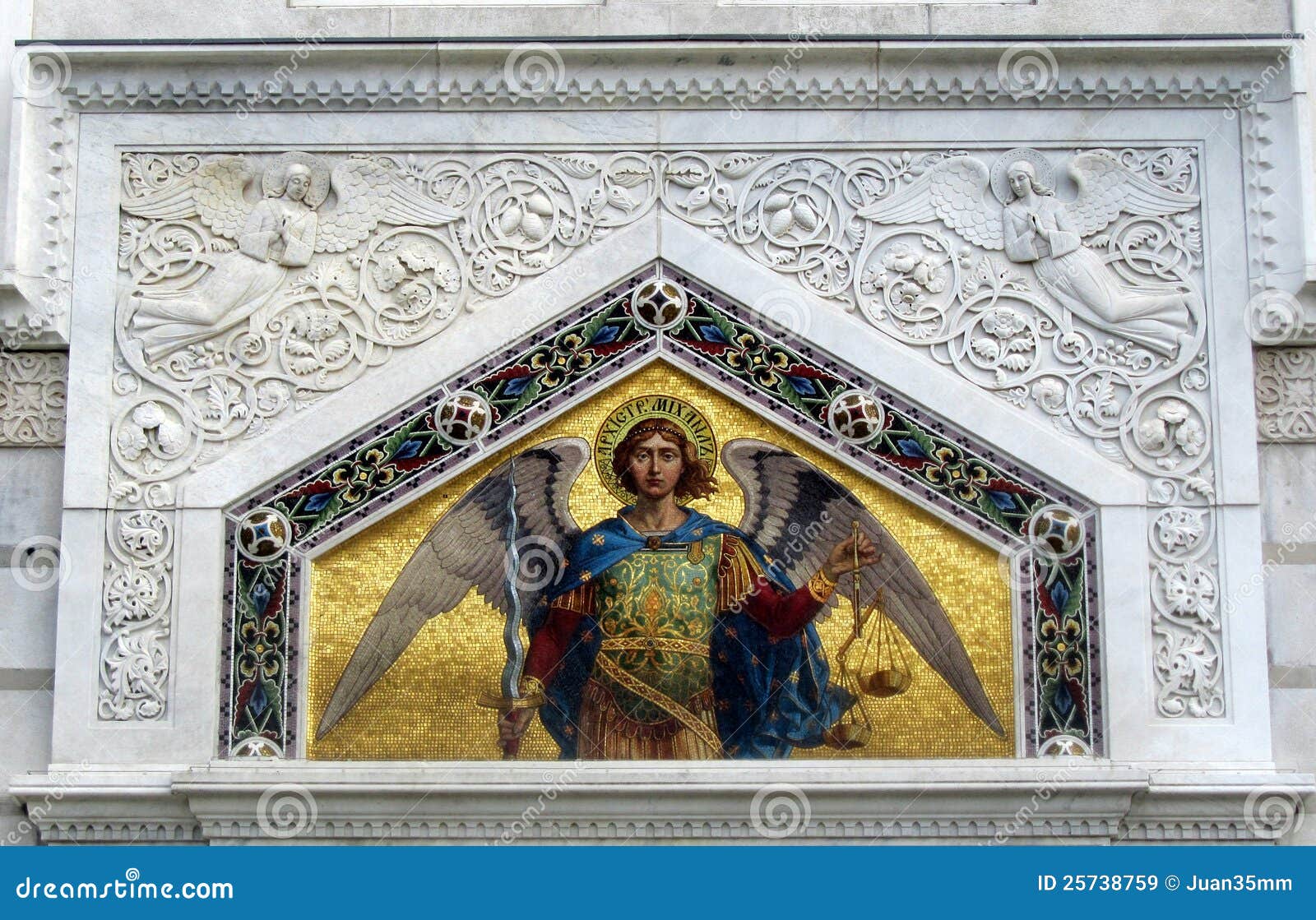 Orthodox Church Angel Bible Icon Stock Image - Image of icon, tourism ...