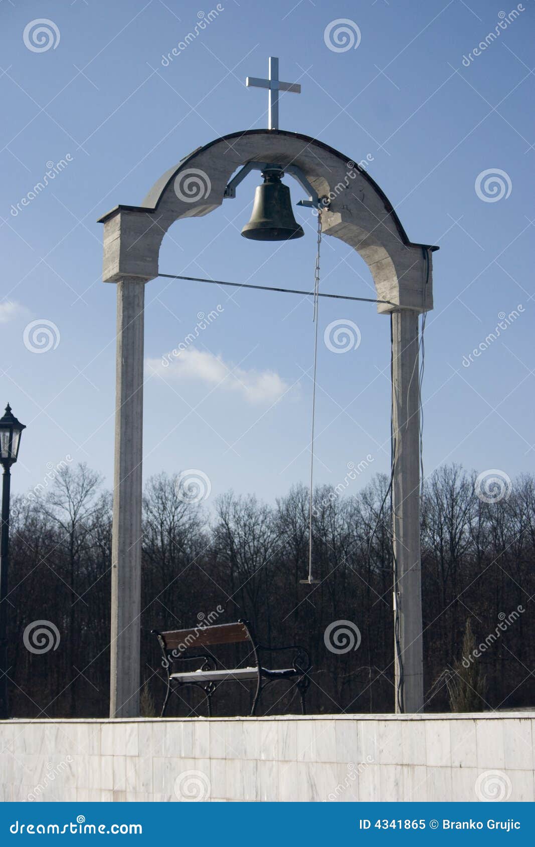 Orthodox church bell stock image. Image of small, holiday - 4341865