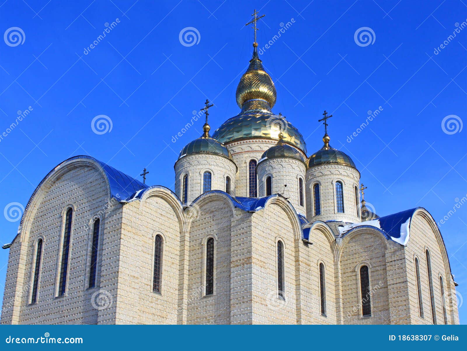 Orthodox Church in Cherkassy, Ukraine. Stock Image - Image of exterior ...