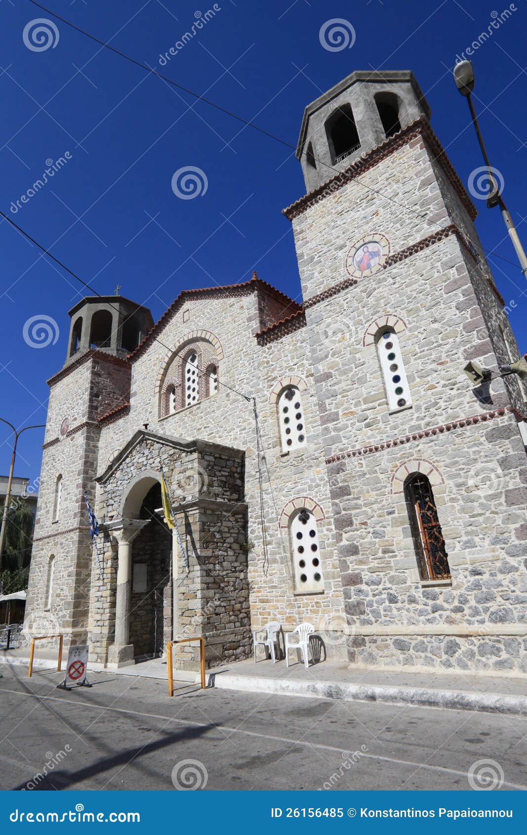 Orthodox Church in Greece stock image. Image of greece - 26156485