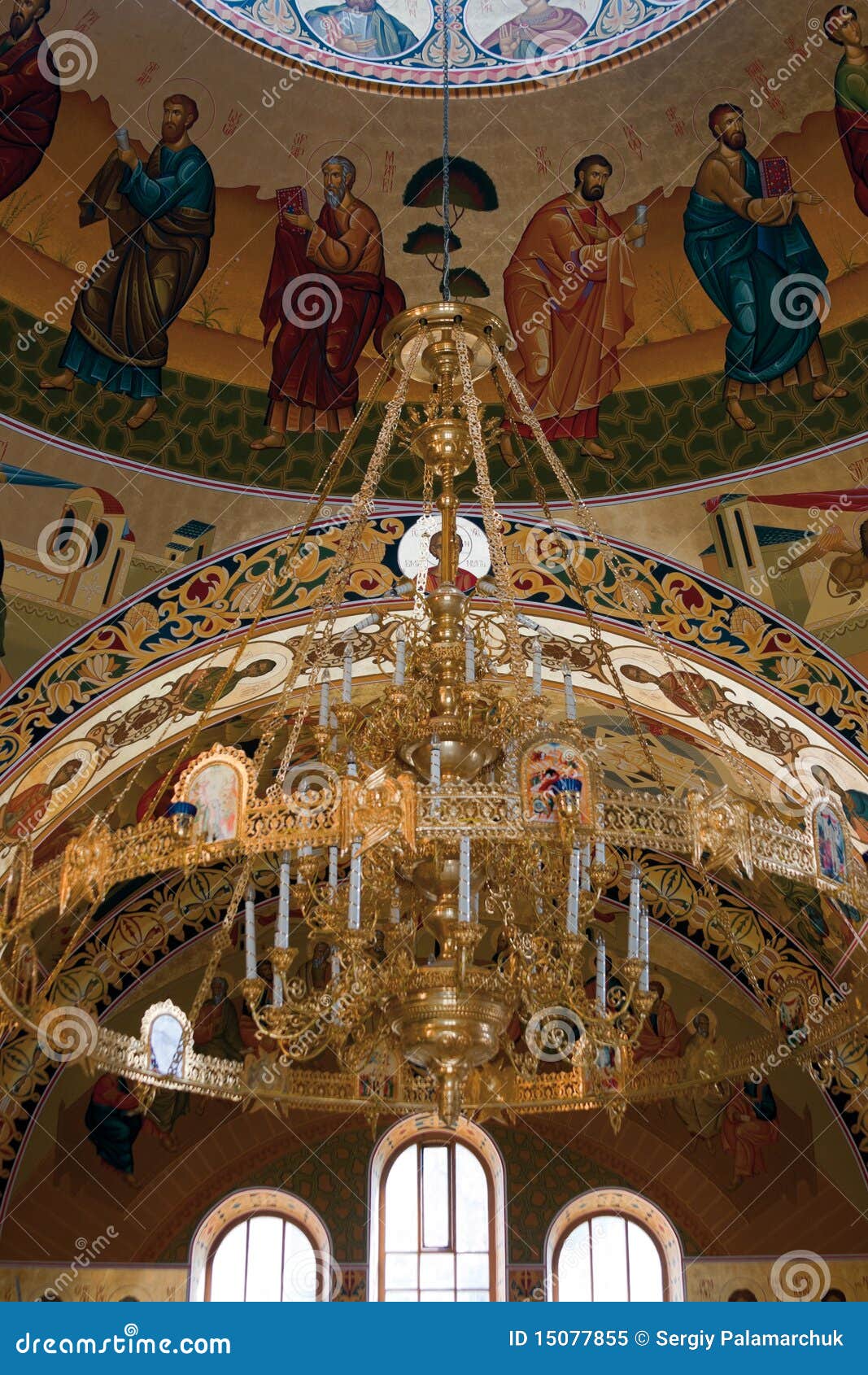 Orthodox church inside stock image. Image of russian - 15077855