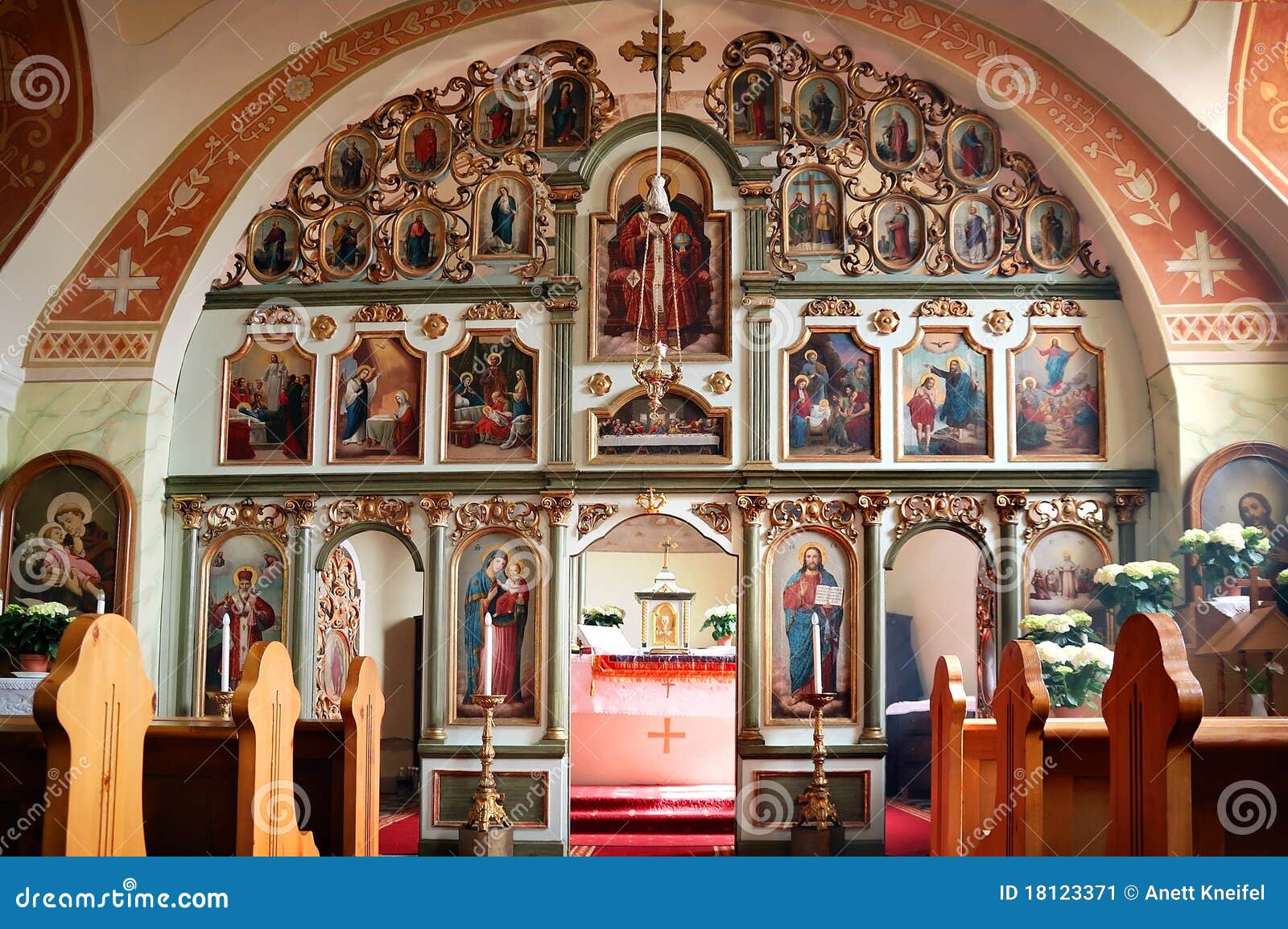Orthodox Church Inside Picture. Image: 18123371