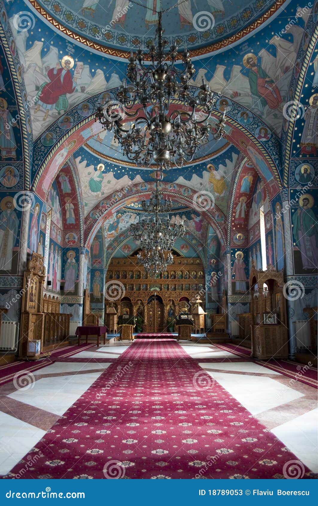 Orthodox church interior stock image. Image of christian - 18789053