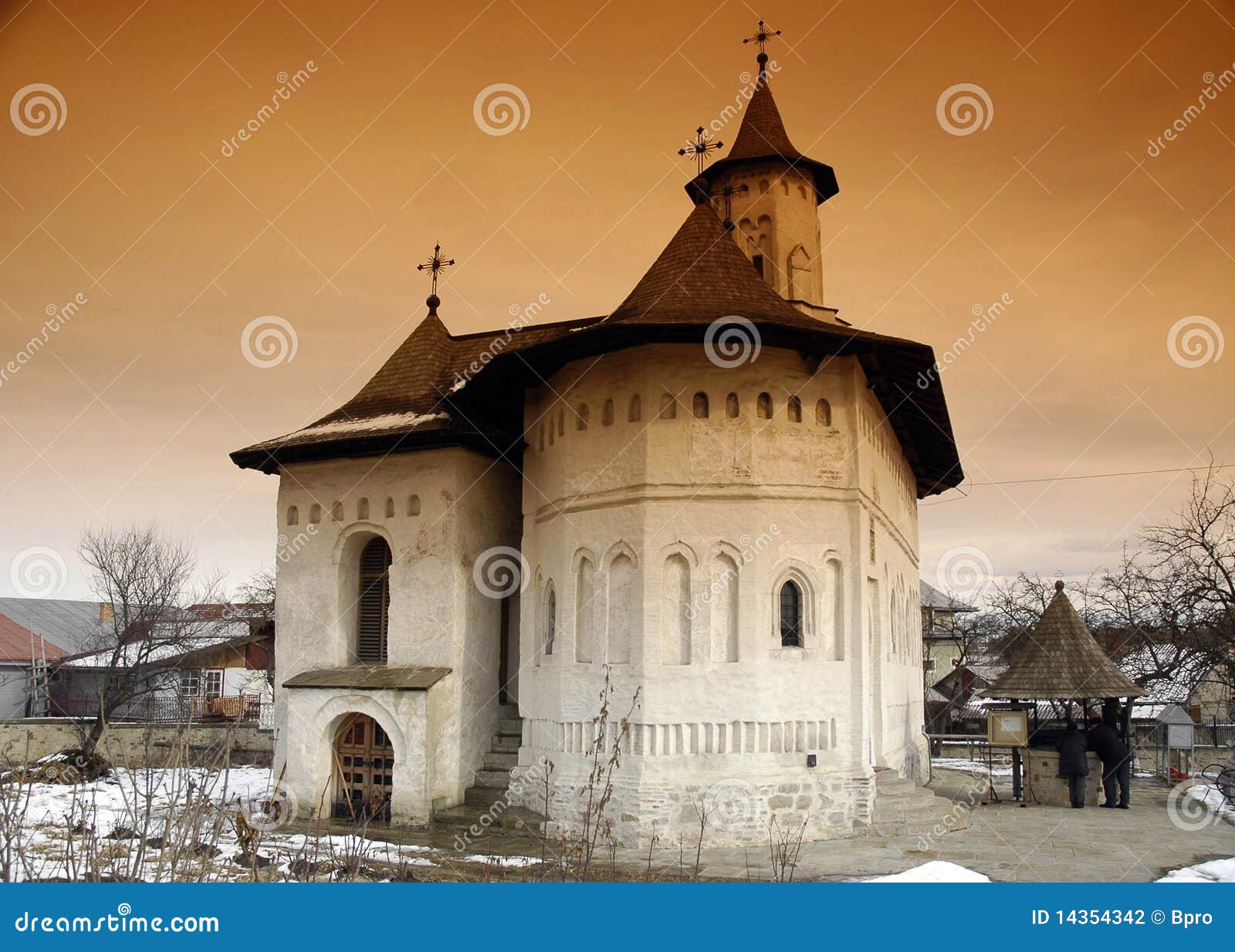 Orthodox Church in Romania stock photo. Image of small - 14354342