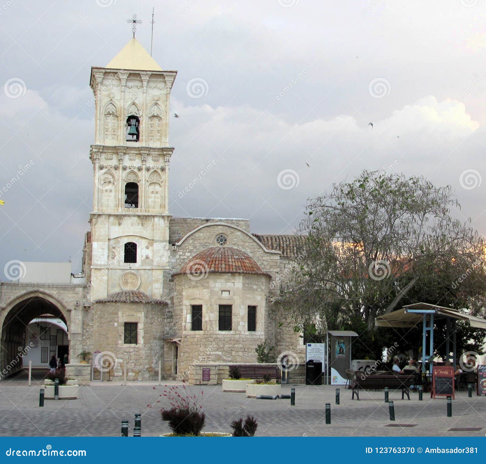 Orthodox Church of Saint Lazarus in Larnaca Editorial Image - Image of ...