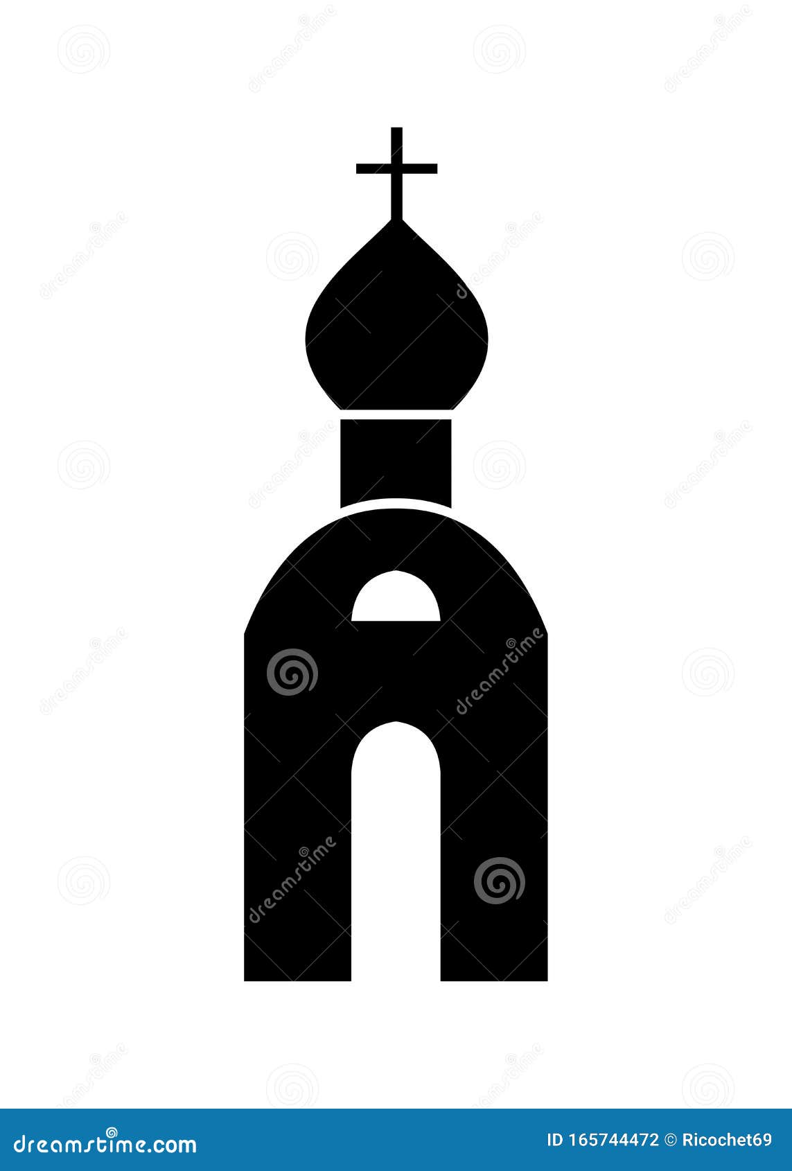 Orthodox Church Symbol Icon Stock Illustration - Illustration of ...