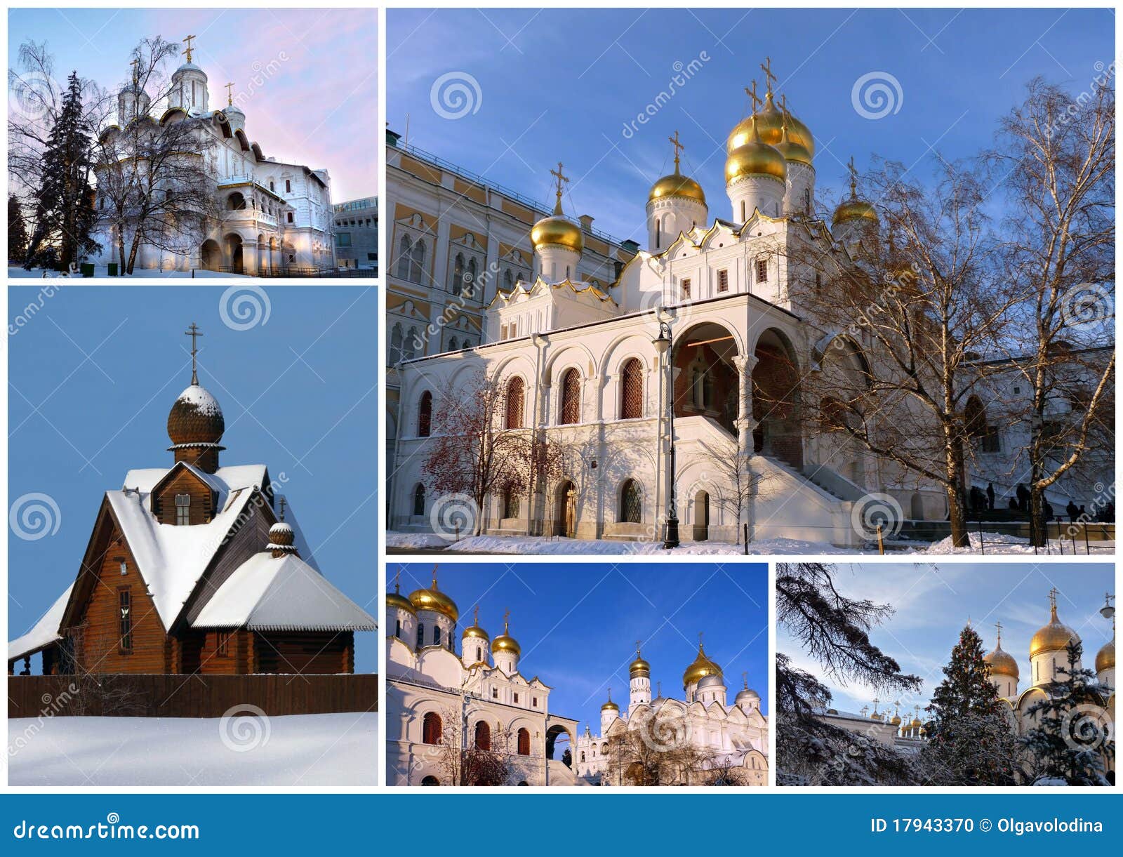 Orthodox churches, collage stock photo. Image of yellow - 17943370