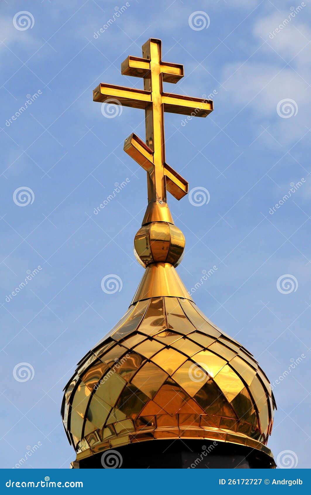 Orthodox cross stock image. Image of cross, gold, light - 26172727