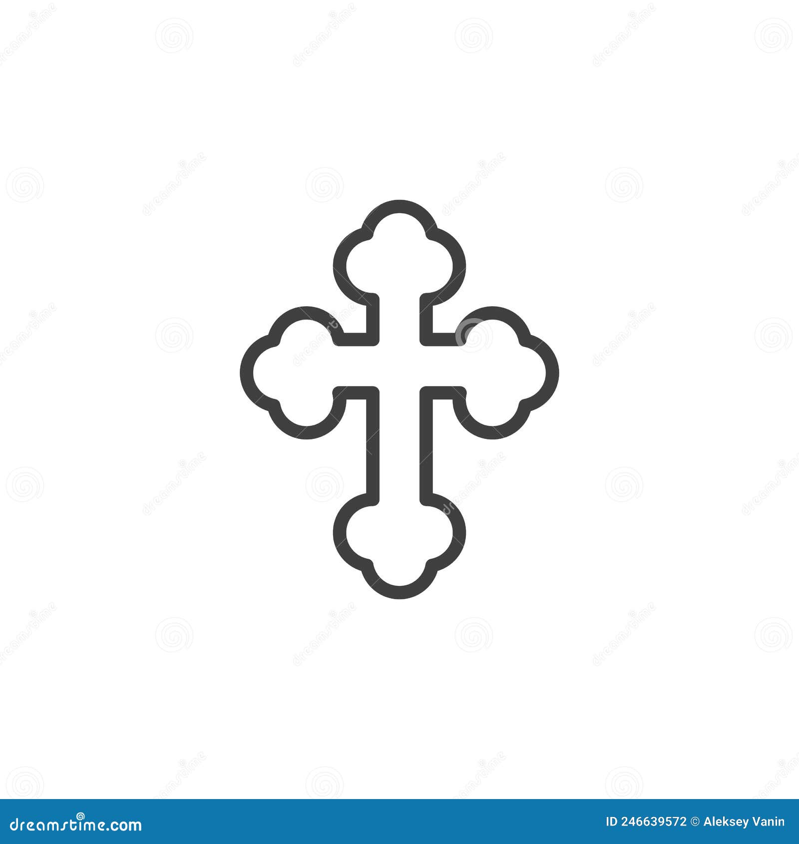 Vector Crucifix Cross. | CartoonDealer.com #126628825 Vector Crucifix Cross. | CartoonDealer.com #126628825