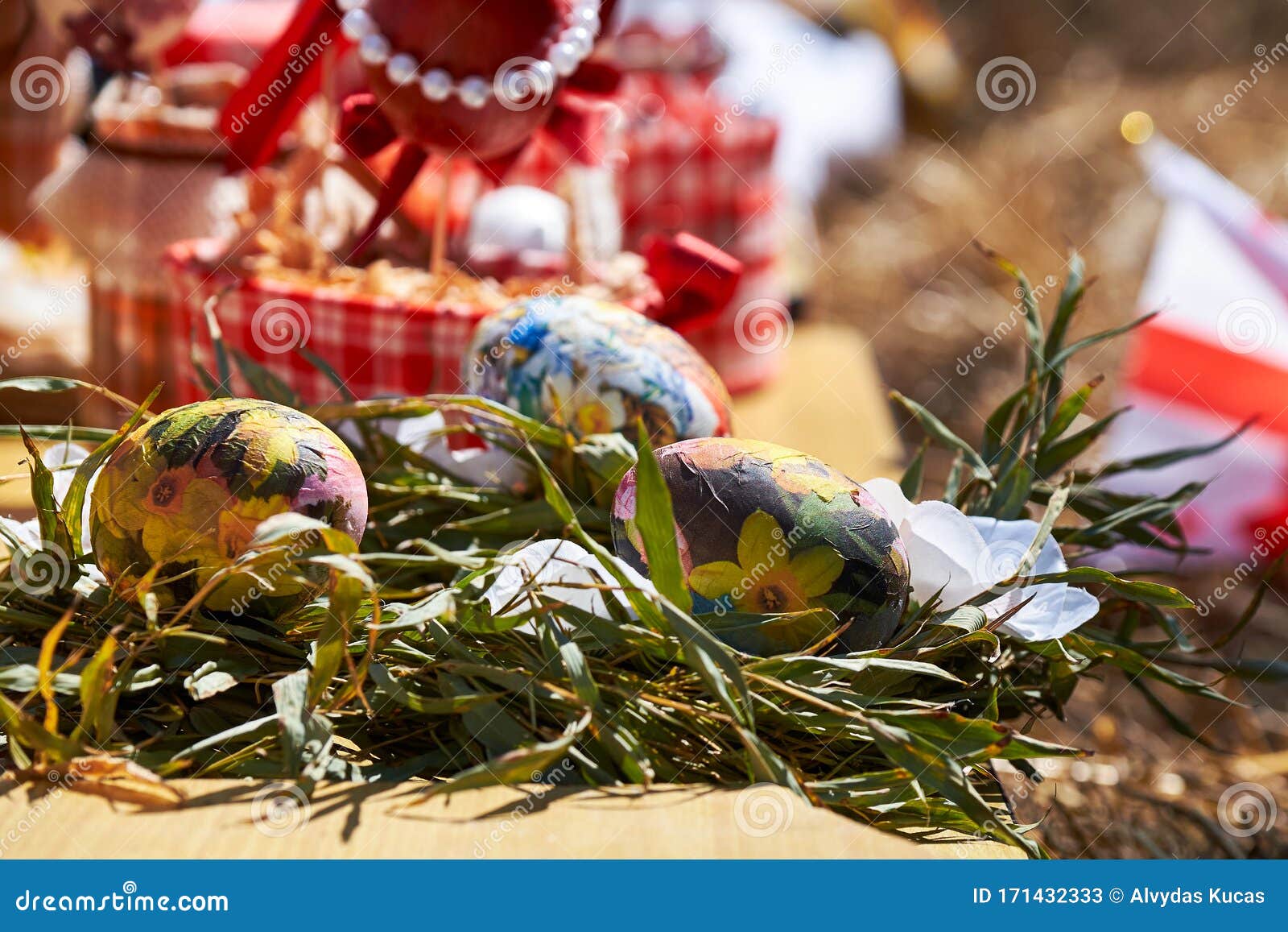 Orthodox Easter Decorations Stock Image - Image of spring, decorated ...