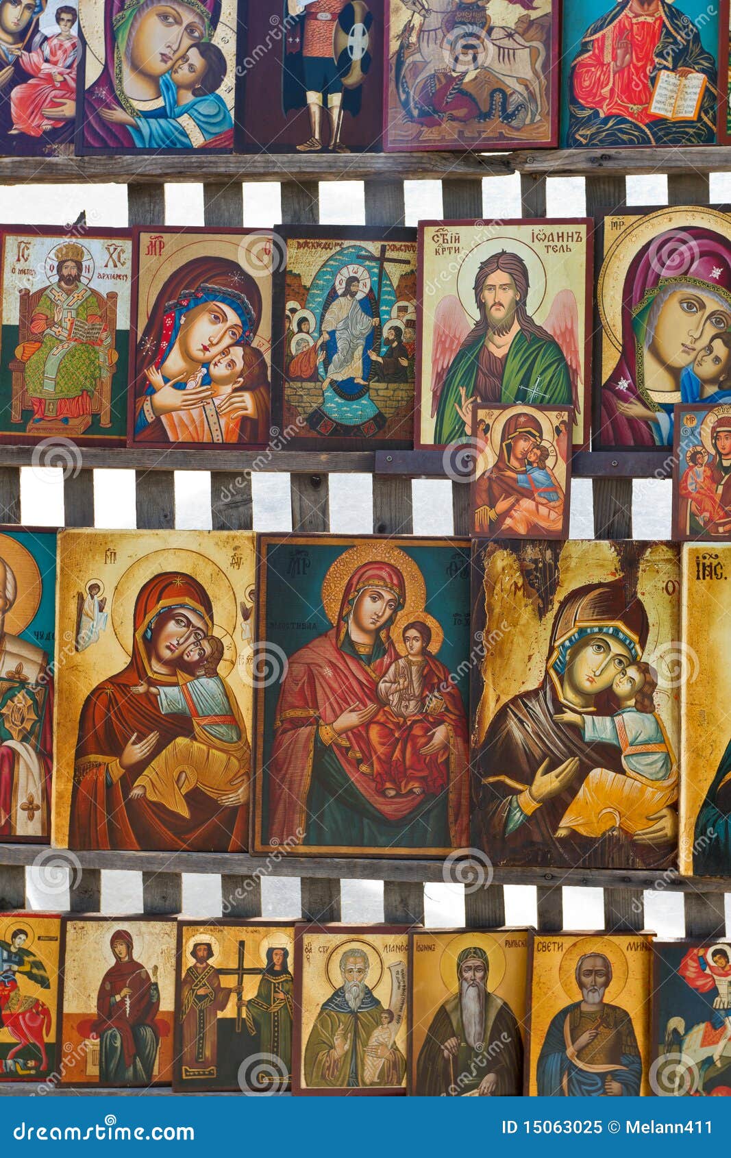 Orthodox Icons from Sofia, Bulgaria Editorial Image - Image of religion ...