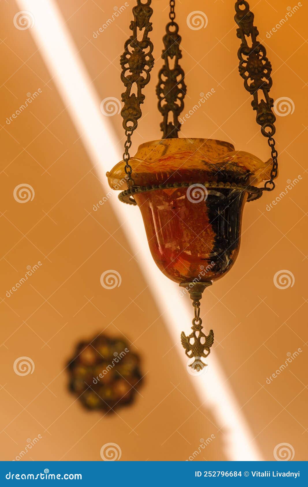 Orthodox lamp stock photo. Image of mystical, idyllic - 252796684