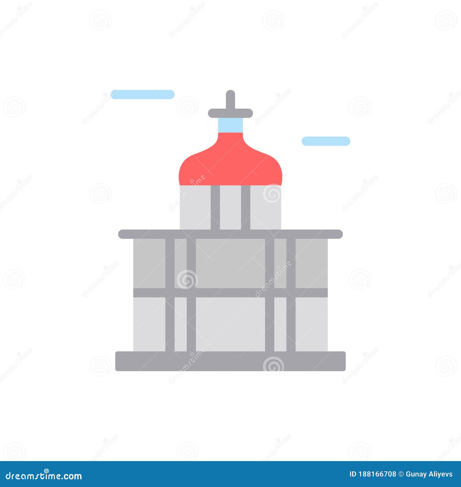 Orthodox, Lighthouse Icon. Simple Color Vector Elements of Pharos Icons ...