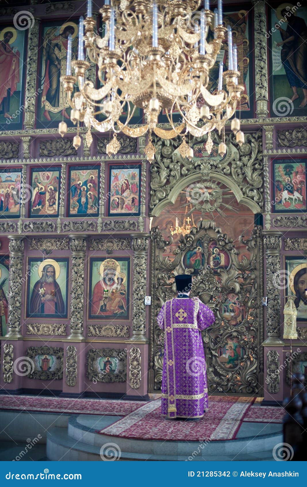 Orthodox Liturgy with Bishop Editorial Photography - Image of belief ...