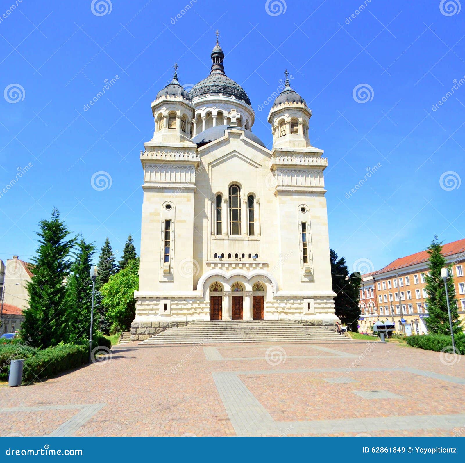 Orthodox Metropolitan Cathedral Cluj Napoca Stock Image - Image of ...