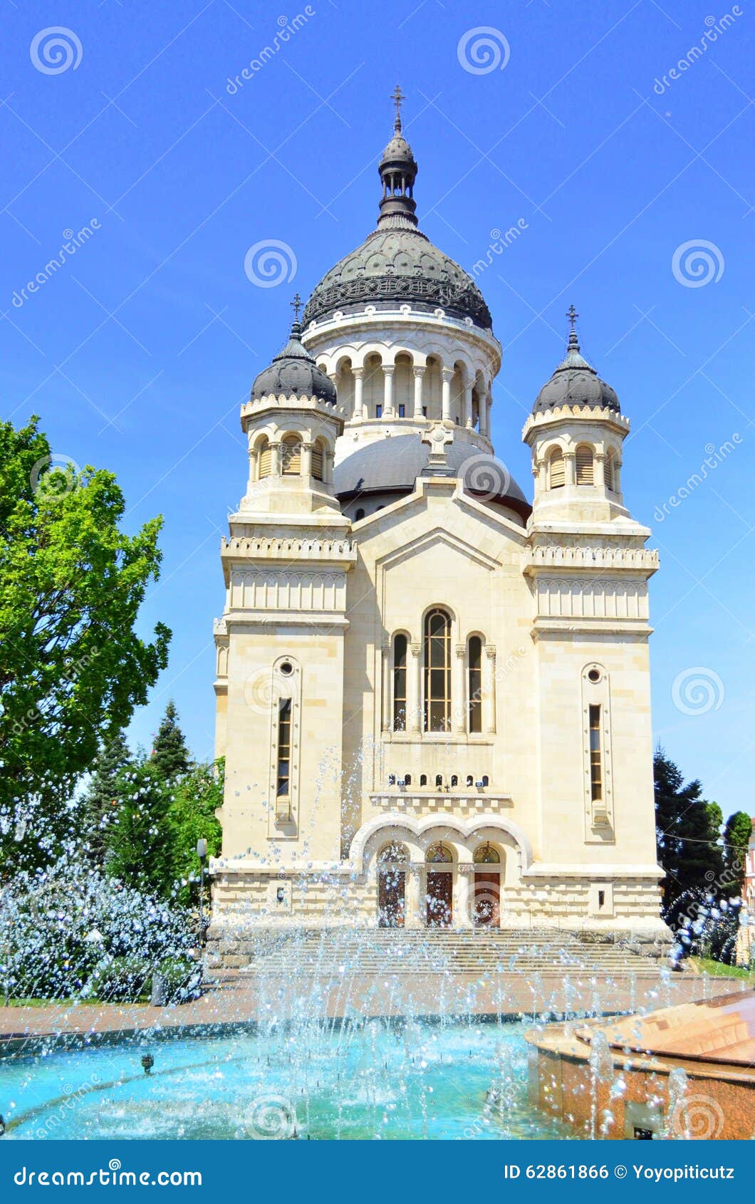 Orthodox Metropolitan Cathedral Cluj Napoca Stock Photo - Image of ...