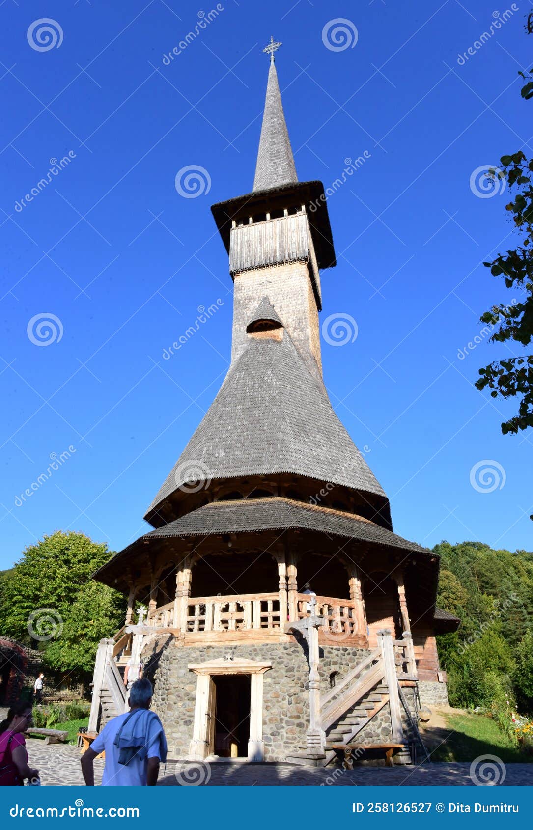 The Orthodox Monastery from Brsana 17 Editorial Photography - Image of ...