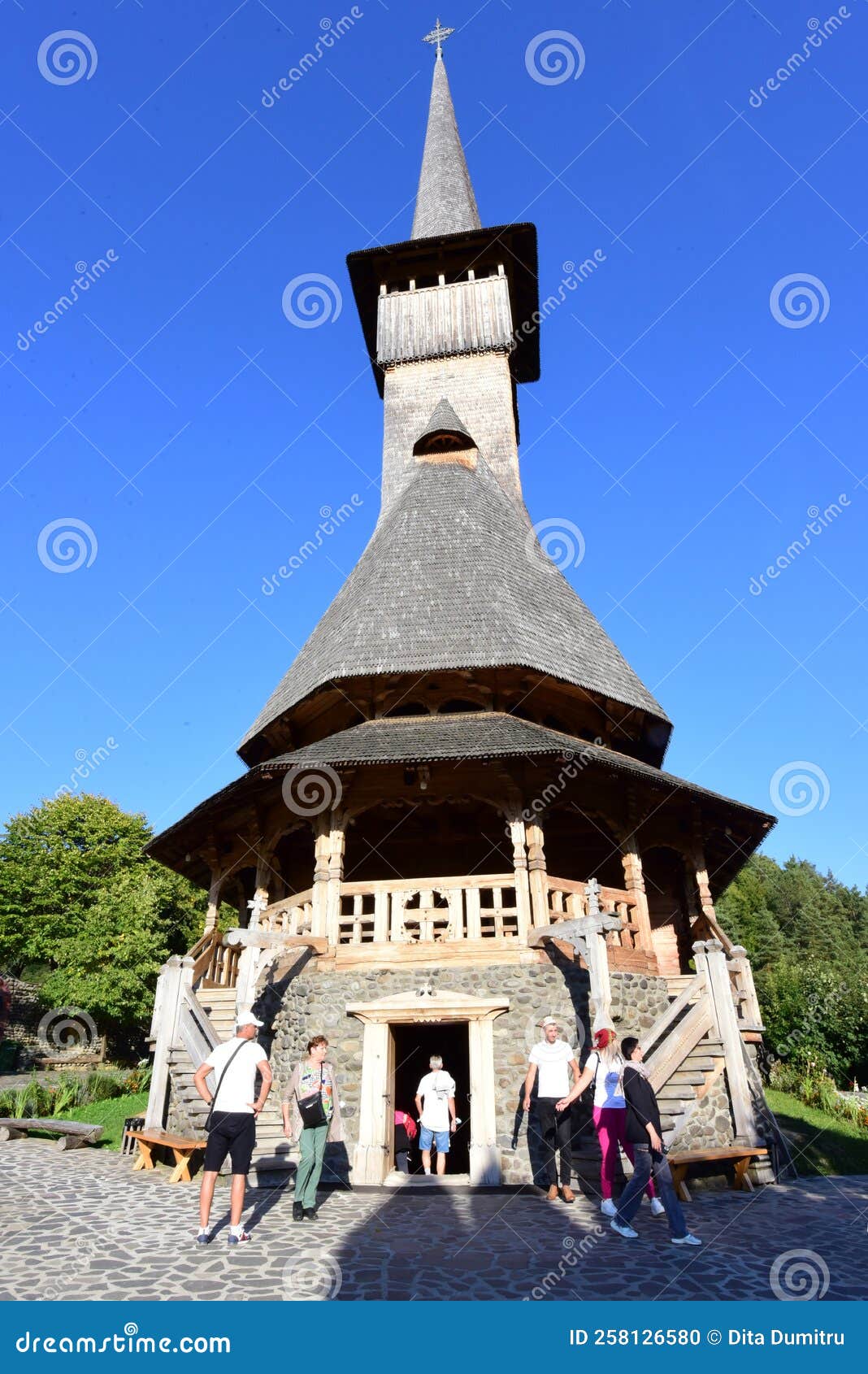 The Orthodox Monastery from Brsana 16 Editorial Image - Image of ...