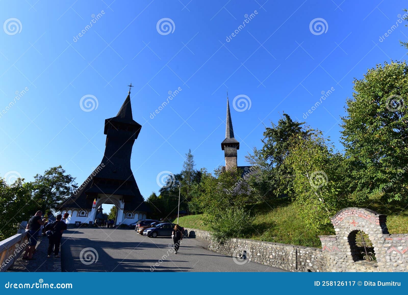 The Orthodox Monastery from Brsana 49 Editorial Photography - Image of ...