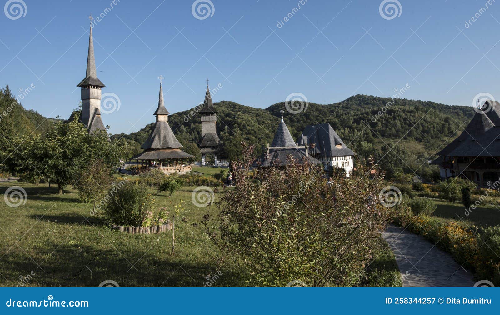The Orthodox Monastery from Brsana 71 Stock Image - Image of brsana ...