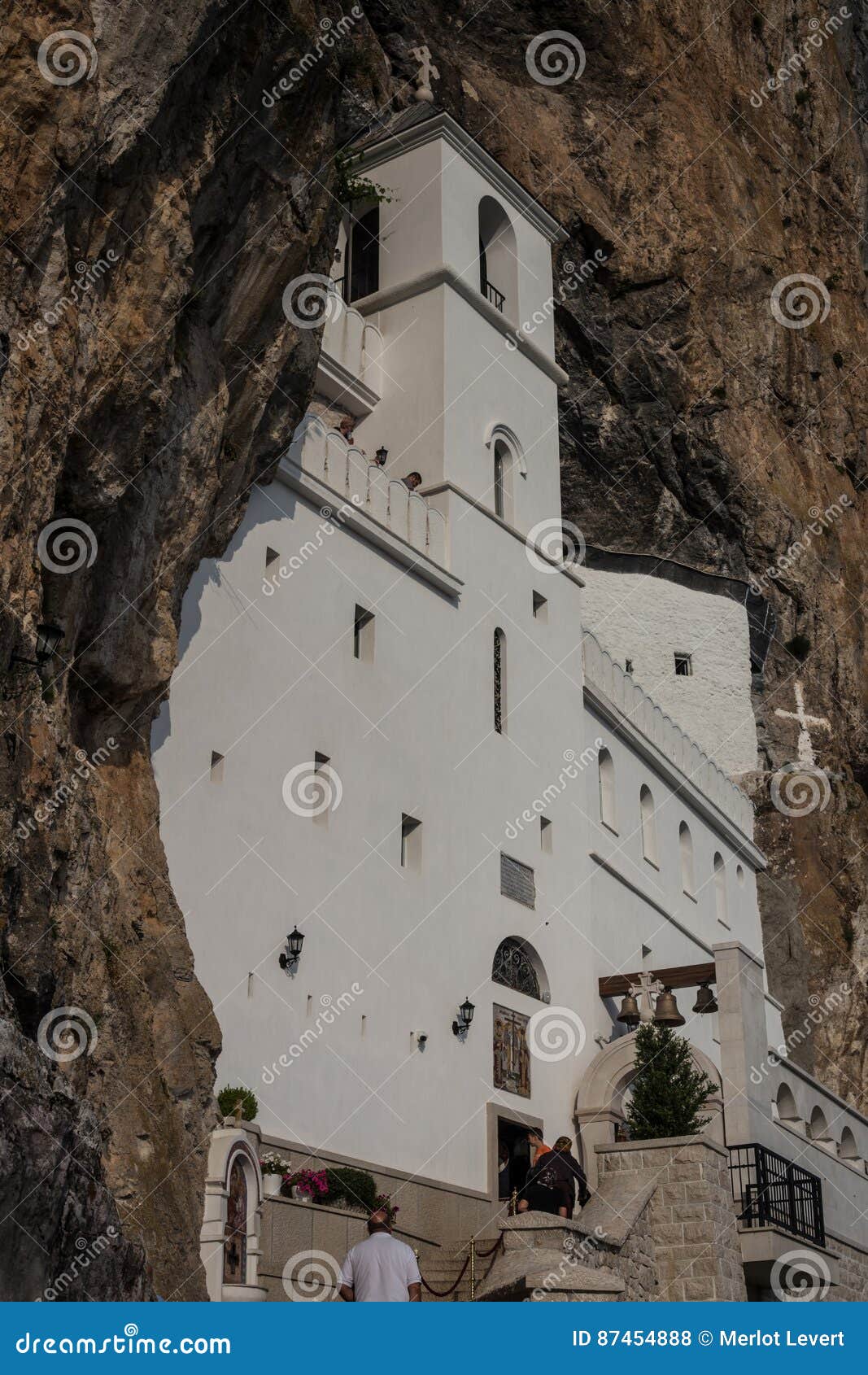 Orthodox Monastery Ostrog in Montenegro Editorial Stock Photo - Image ...
