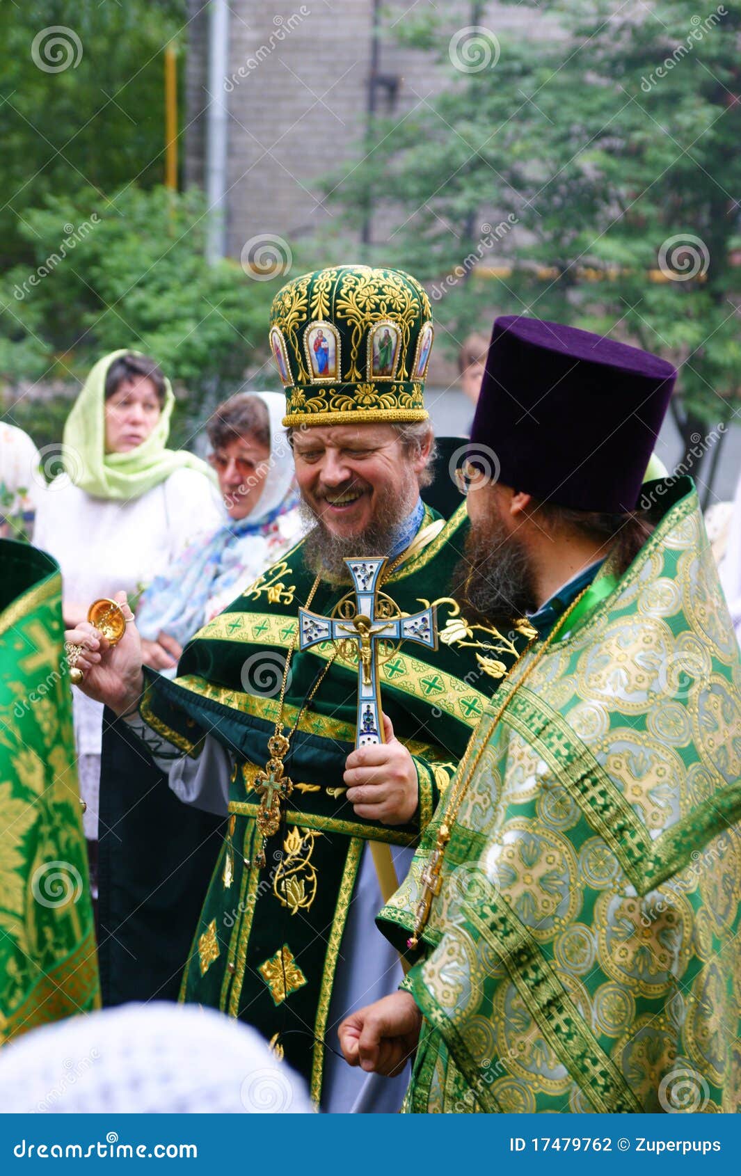 Orthodox People Celebrate a Pentecost Editorial Photography - Image of ...