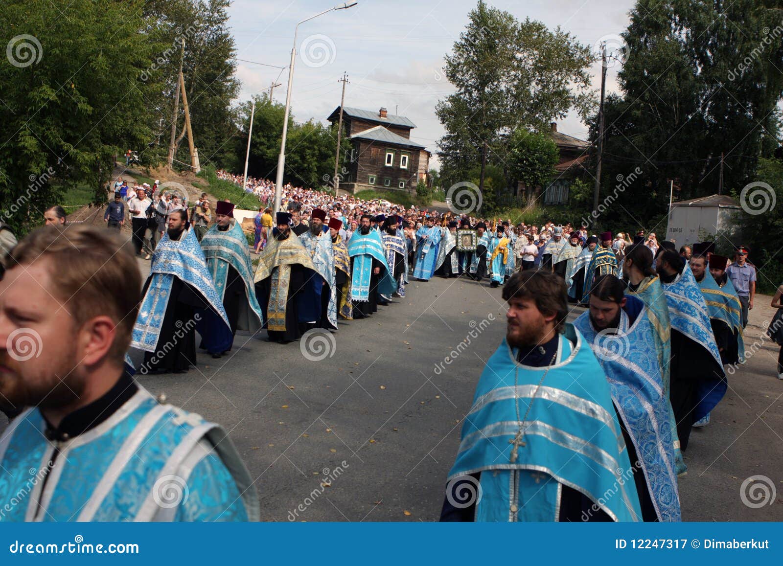 Orthodox Religious Procession Editorial Photography - Image of outside ...