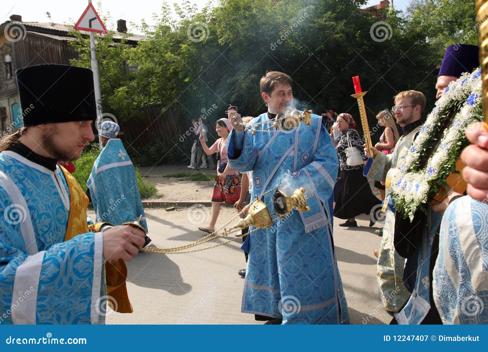 Orthodox Religious Procession Editorial Photography - Image of blessing ...