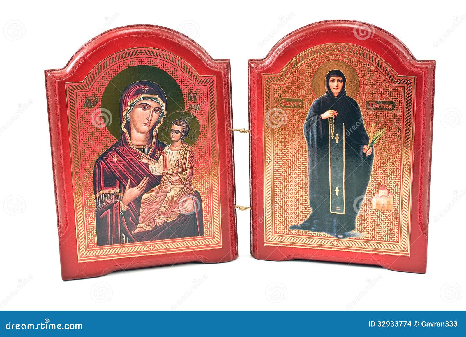 Orthodoxe Ikone Der Mutter Mary Stockfoto - Bild von meisterwerk, maria ...