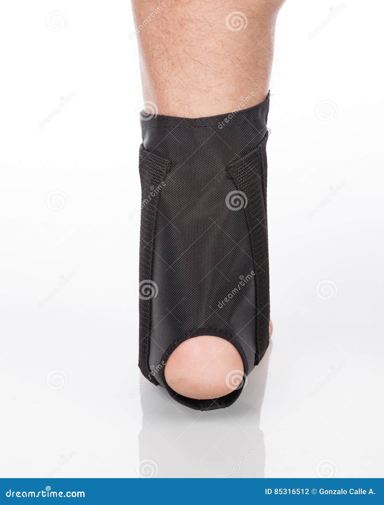 Orthopedic ankle brace stock photo. Image of rehab, brace - 85316512