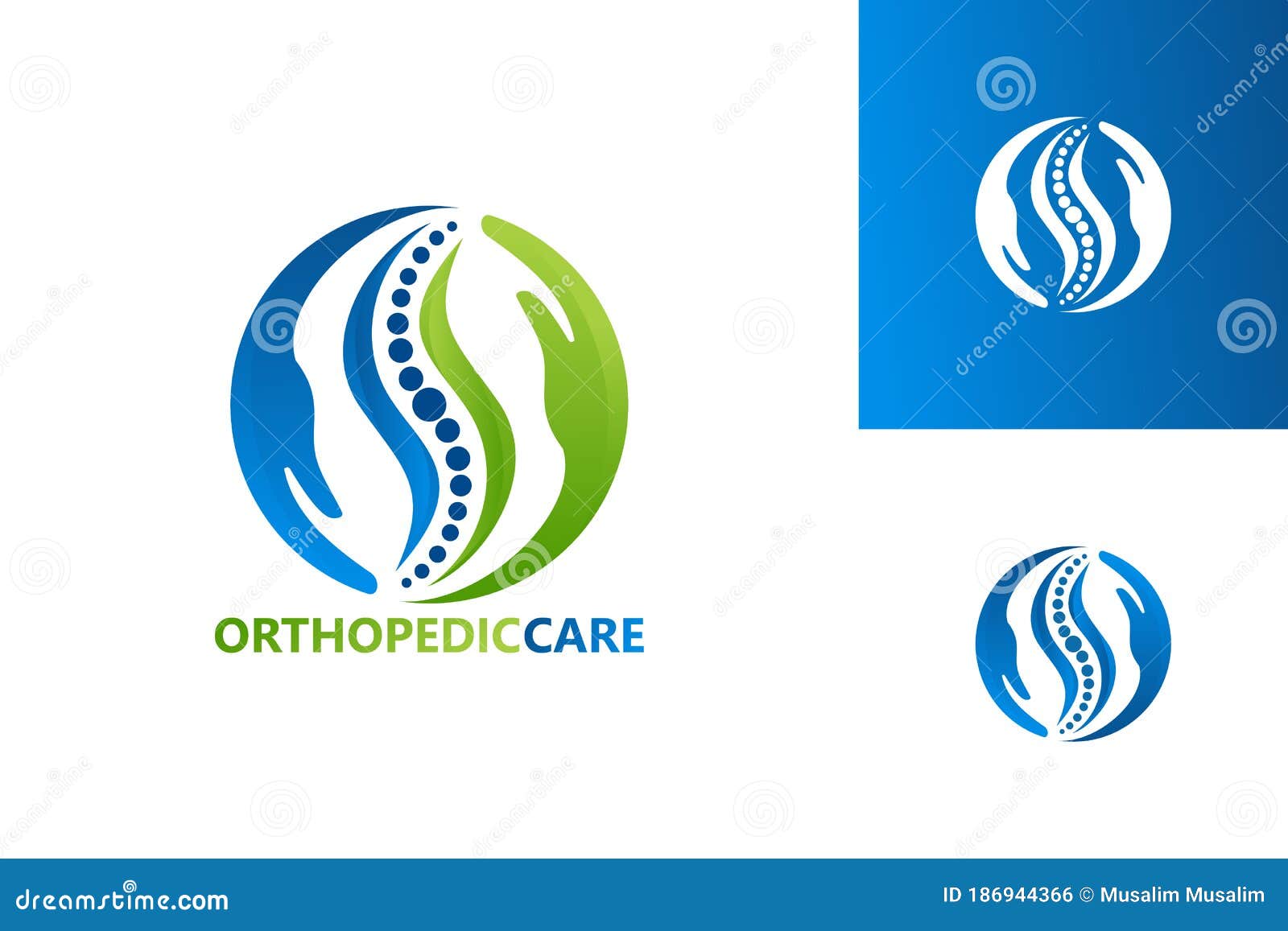 Orthopedic Care Logo Template Design Vector, Emblem, Design Concept ...