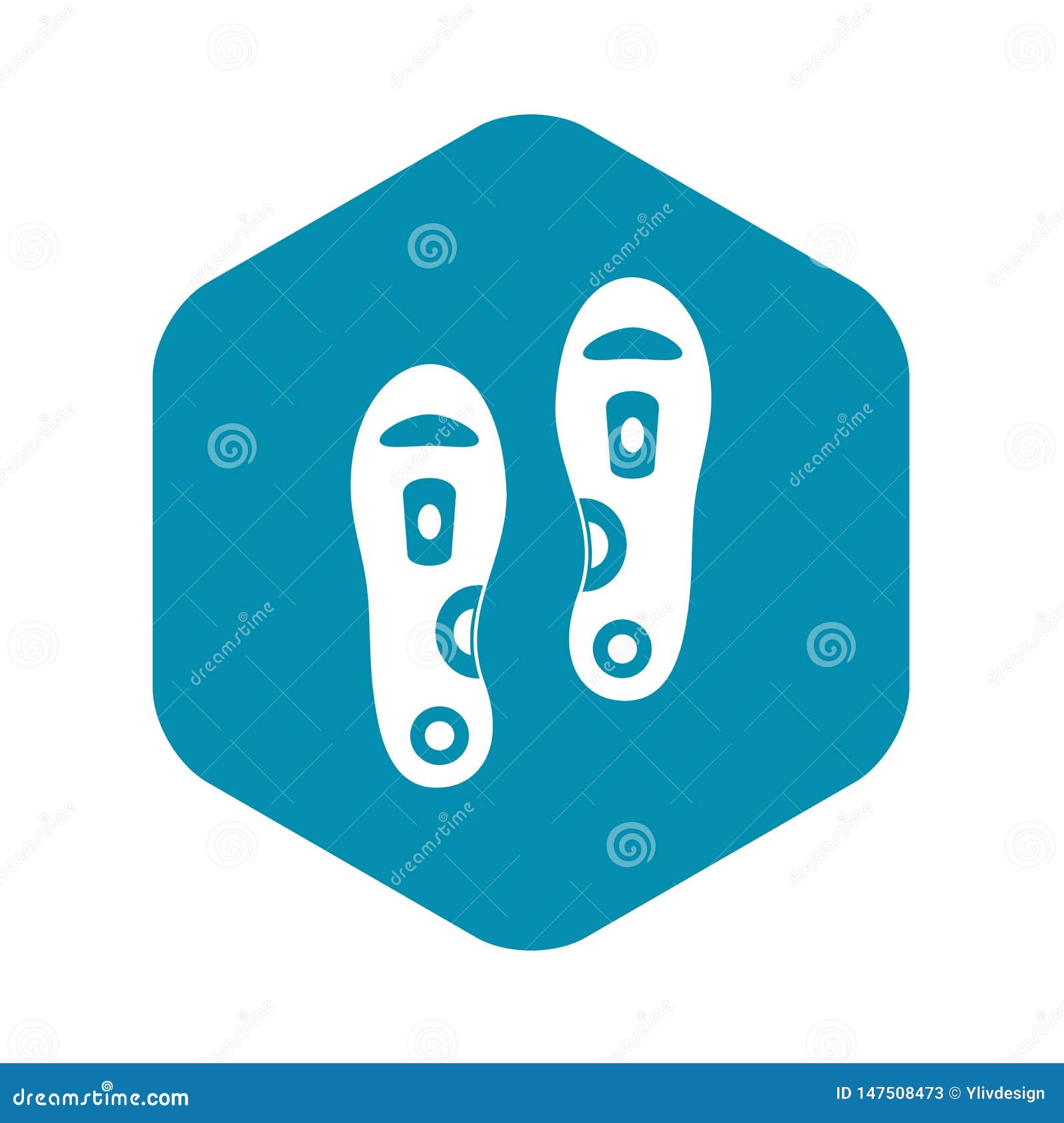 Orthopedic Insoles Icon, Simple Style Stock Vector - Illustration of ...