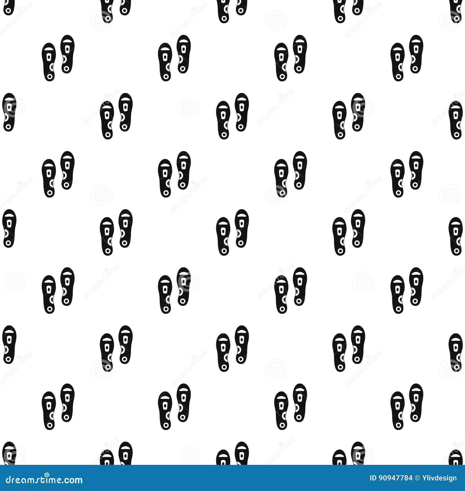 Orthopedic Insoles Pattern Vector Stock Vector - Illustration of ...