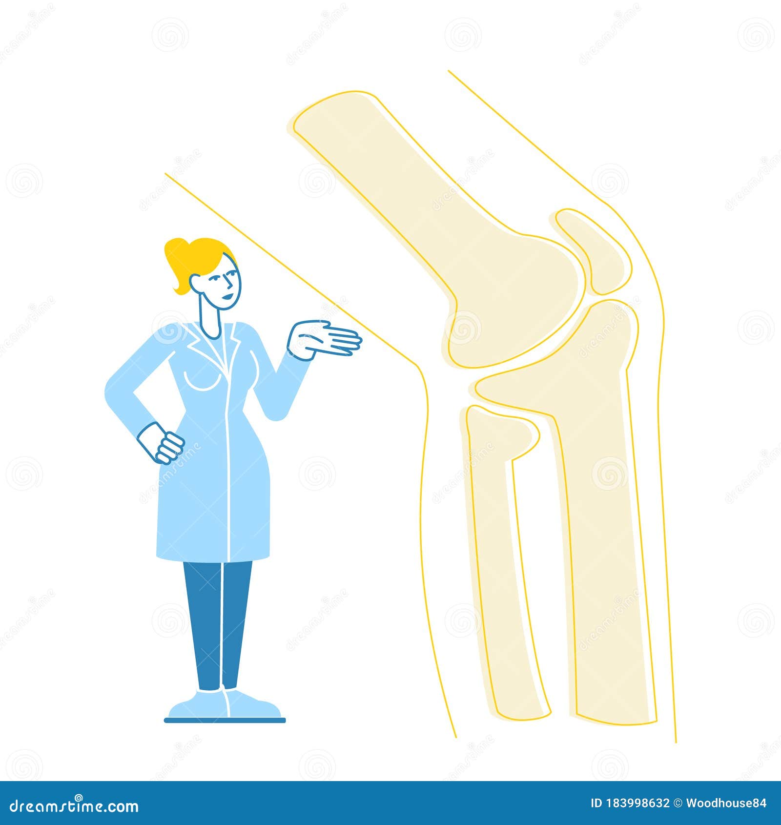 Orthopedics Linear Icons Collection Set In Circle Vector Illustration ... Orthopedics Linear Icons Collection Set In Circle Vector Illustration ...