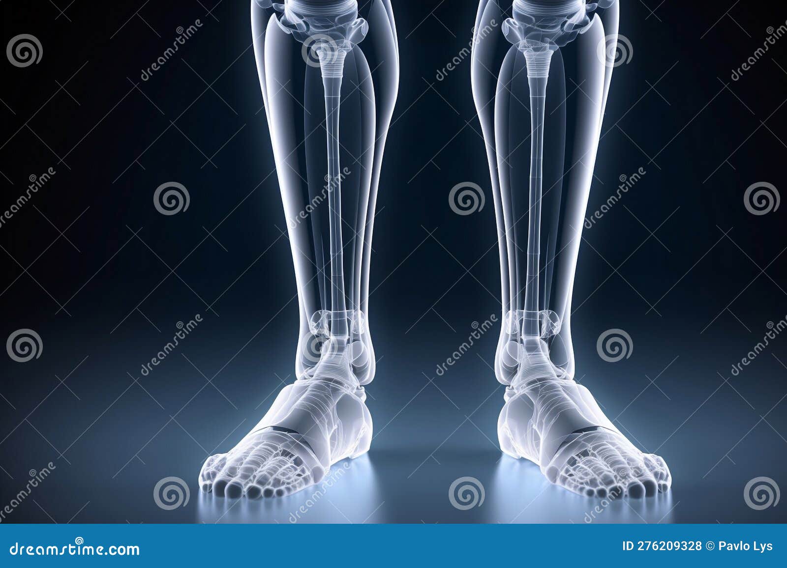 Orthopedics and X-ray of Legs. AI Generated Stock Illustration ...