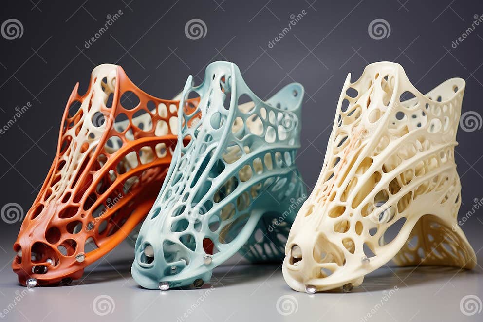 Orthotic Devices with 3d Printing Technology Stock Image - Image of ...