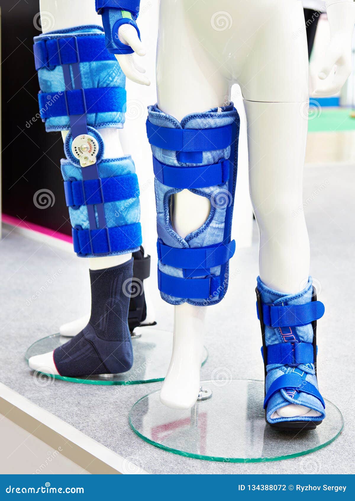 Foot Orthoses For Knee Joint In Store Royalty-Free Stock Photo ...