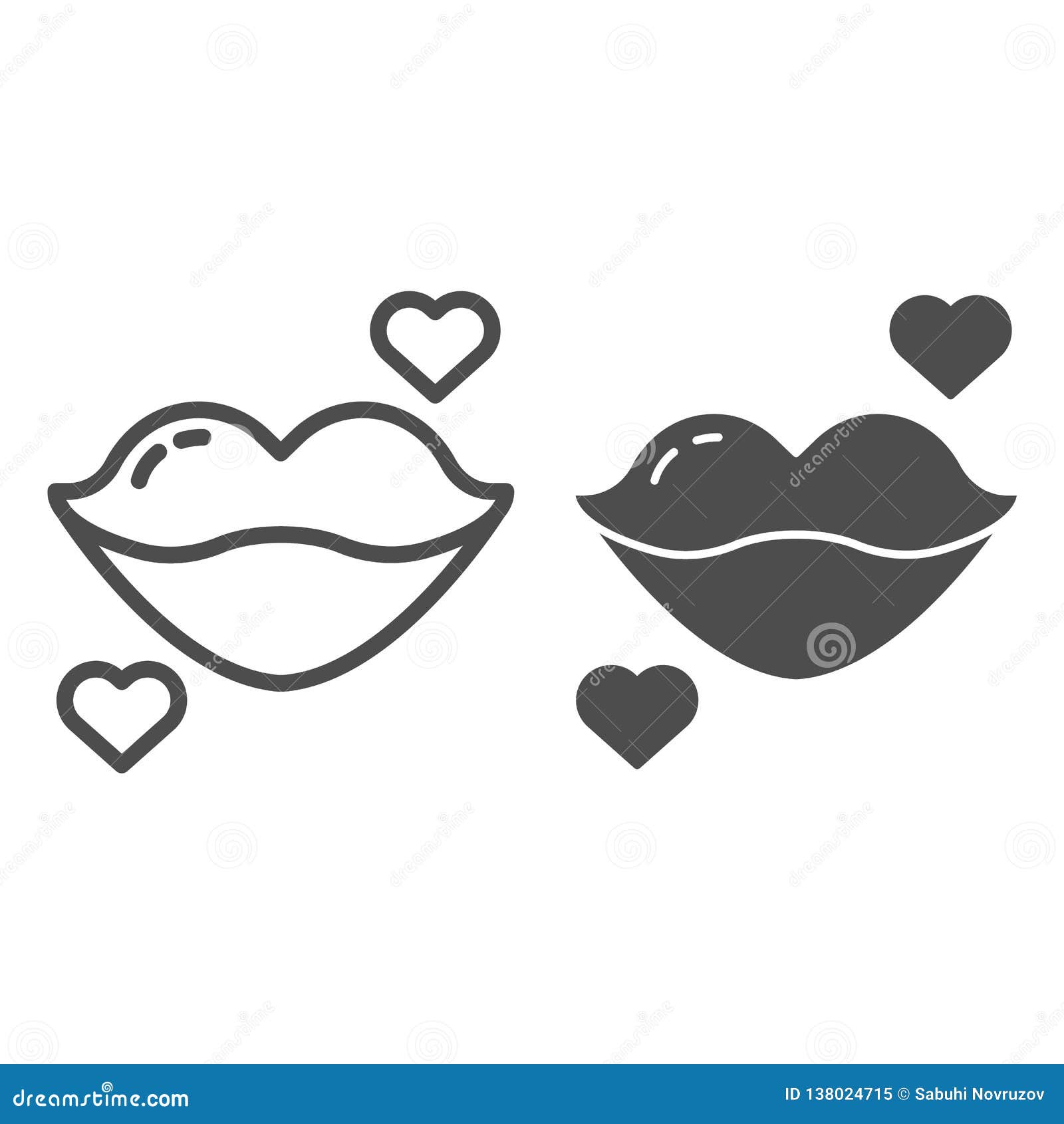 Os Bordos Alinham E O ícone Do Glyph Beijo Com a Ilustração Do Vetor Do ... Os Bordos Alinham E O ícone Do Glyph Beijo Com a Ilustração Do Vetor Do ...
